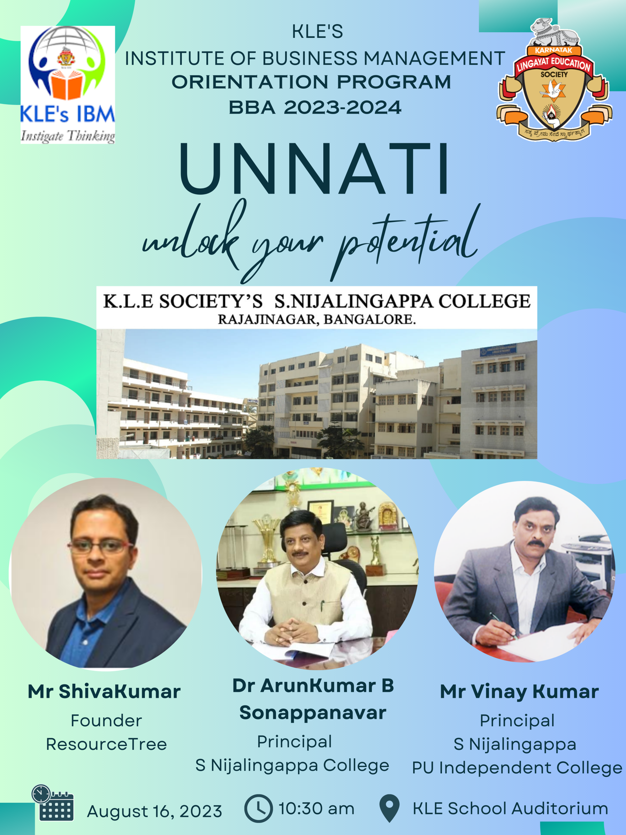 UNNATI – 2023 - KLE IBM