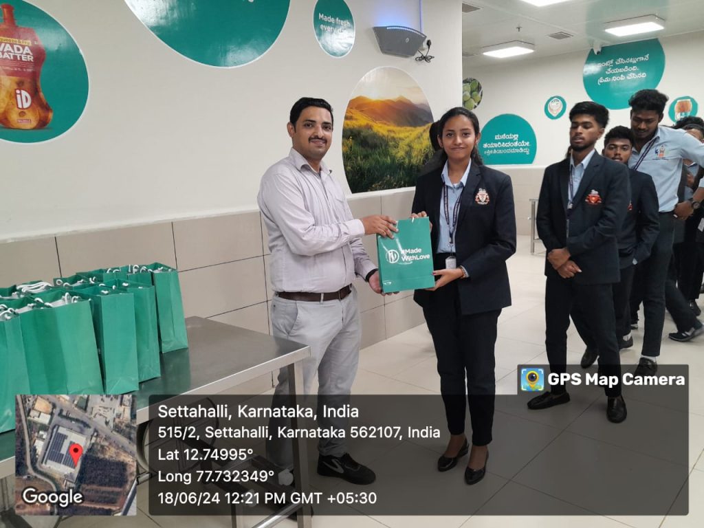 Industrial Visit - Good BBA Colleges in Rajajinagar, Bangalore